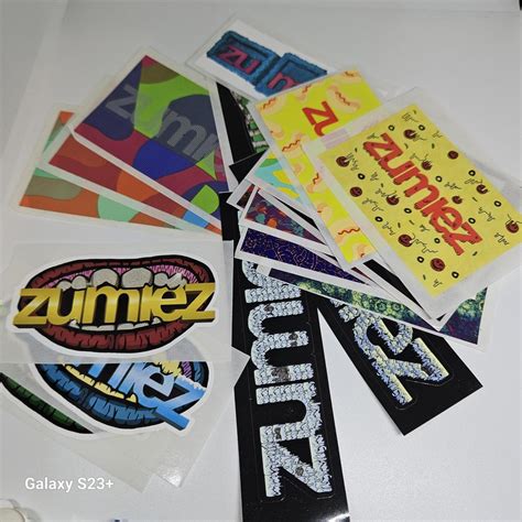 Lot Of 22 Old School Zumiez Sticker Zumiez Depop