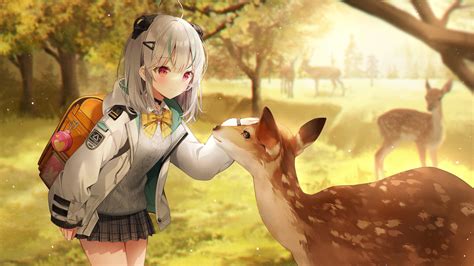 Wallpaper Anime Girls 5760x3240 Stepbro 2186805 Hd Wallpapers