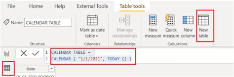 Power Bi Create A Date Table Complete Tutorial Enjoy Sharepoint