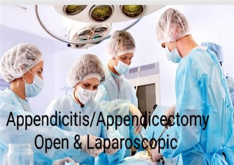 Acute Appendicitis Appendicectomy Open And Laparoscopic Pdf Surgery Medical Health
