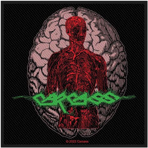 Carcass Cabeza Patch Eyesore Merch