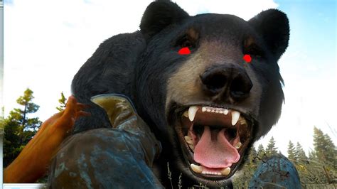 ОГРОМНЫЙ МЕДВЕДЬ ПРИЗРАК ПАСХАЛКА в Far Cry 5 Пасхалки Easter Eggs Youtube