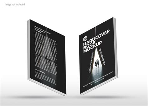 책 표지 모형 프리미엄 Psd 파일