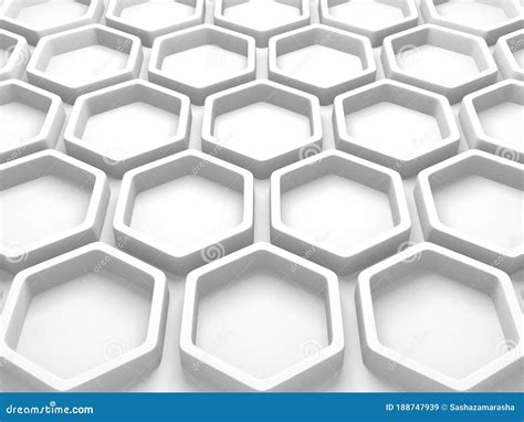 White Geometric Poligon Abstract Background Stock Illustration Illustration Of Pattern
