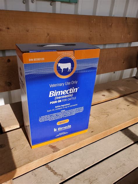 Bimectin Ivermectin Pour On For Cattle 5l