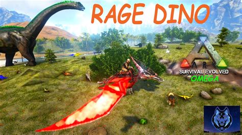 Taming A Rage Dino Ark Omega YouTube