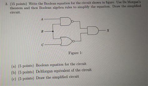 Solved Am 2 10 Points Simplify The Following Boolean