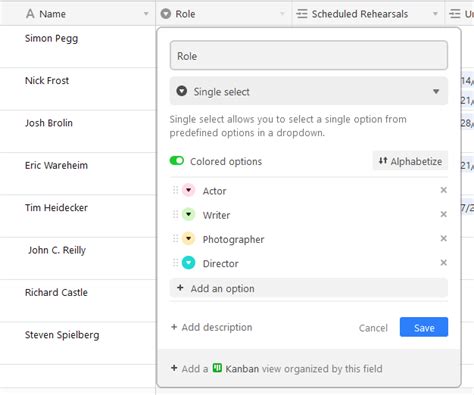 creating a new table from an existing field airtable community