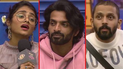 Bigg Boss Season 10 Sangeetha Hits Back At Karthik After He Turns Against Her News First Prime