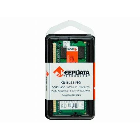MEM P NB DDR3L 8GB 1600 MHZ KEEPDATA