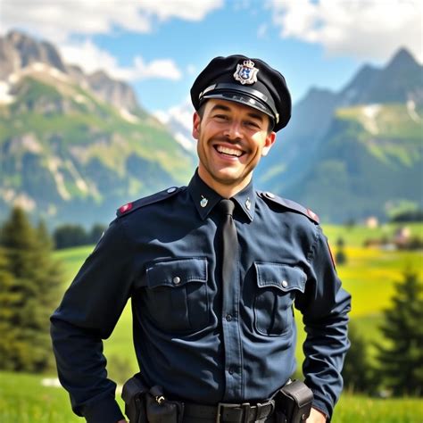 Meet The Joyful Swiss Policeman