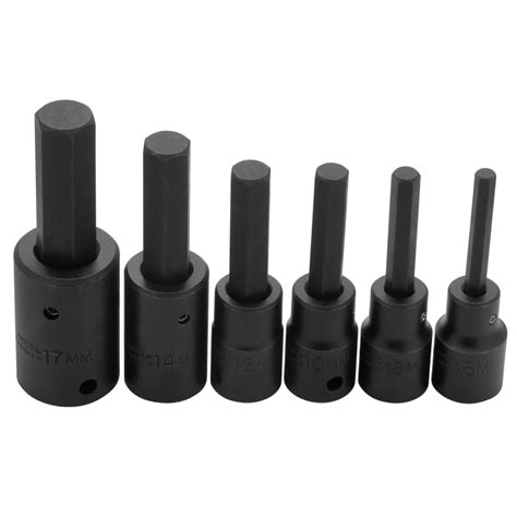 Proto 1 2″ Drive 6 Piece Metric Hex Bit Impact Socket Set Albawardi Tools And Hardware Co Llc