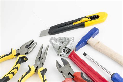 一套工具许多工具在白色高清图片下载 正版图片505501096 摄图网