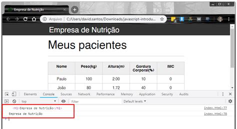Como Utilizar QuerySelector E TextContent No JavaScript