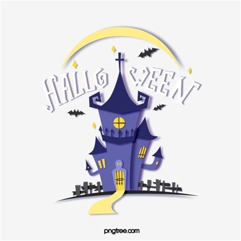 컬러 종이 일러스트 잘라 할로윈 장식 성보 울타리 박쥐 Png 일러스트 및 Psd 이미지 무료 다운로드 Pngtree
