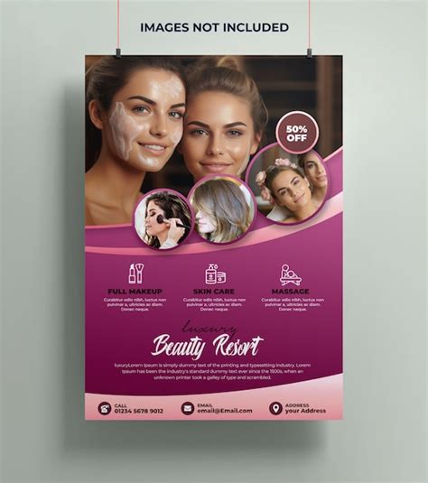 Premium Psd A Poster For Beauty Products Called Beautyal