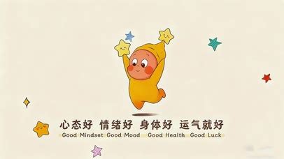 心态好 情绪好 身体好 运气好电脑壁纸