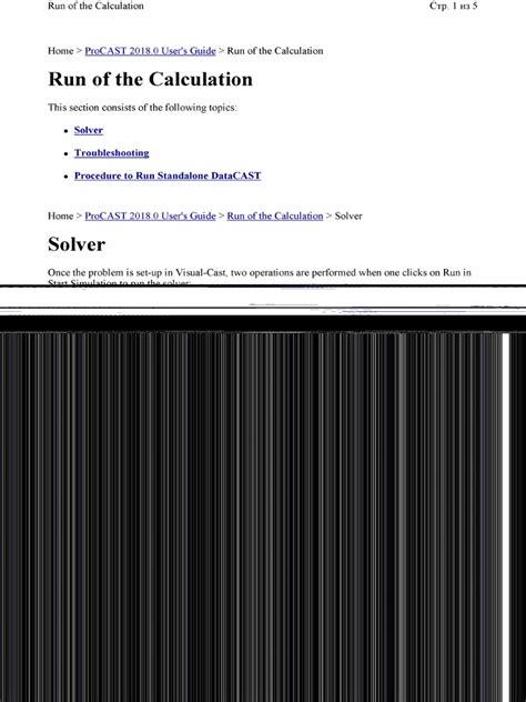 6 Run Of The Calculation Pdf