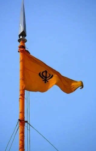 Plain Orange Nishan Sahib Flag At ₹ 20 Piece In Amritsar Id 2849086193930