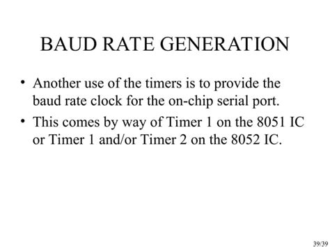Microcontroller Timer Counter Modules And Applications Ppt