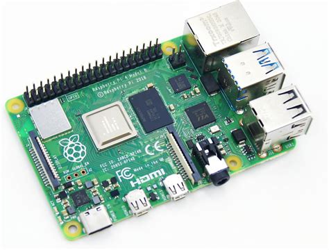 Raspberry Pi 4 Model B 2019 Quad Core 64 Bit Wifi Bluetooth 4gb Electronics
