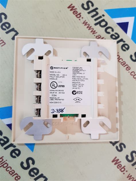 Notifier Iso X Fault Isolator Module Atlas Shipcare Services Notifier Iso X Fault Isolator Module Atlas Shipcare Services