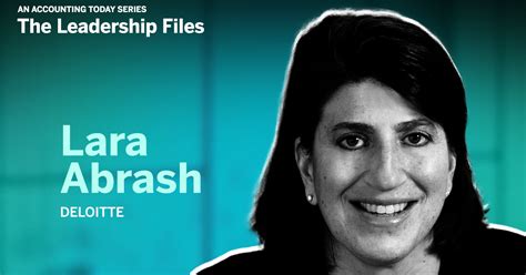 The Leadership Files Lara Abrash Accounting Today