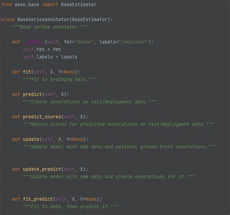 Overview Of The Base Class Structure Aeon 080 Documentation