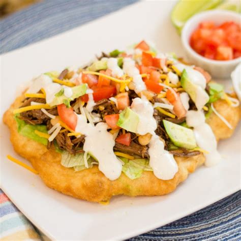 Navajo Tacos With The Best Indian Fry Bread Devour Dinner