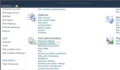 Enable Multilingual User Interface Mui In Sharepoint 2010 Sharepoint Diary