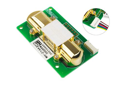 Sensor De Co2 Mh Z14a Infravermelho Cabo Usinainfo