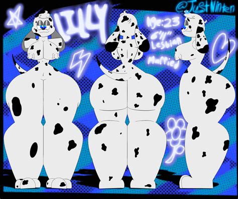 Rule 34 Anthro Ass Blue Eyes Breasts Dalmatian Justninten Lilly Justninten Reference Image