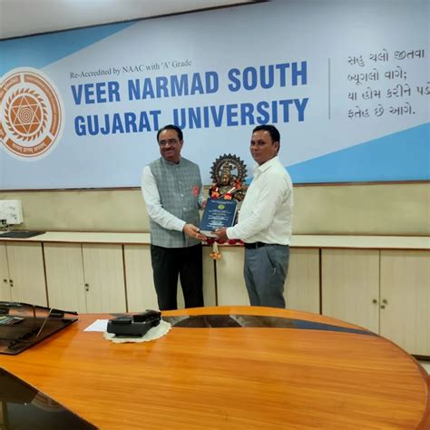 Vvwu Faculty Awarded Ph D Vanita Vishram Womens University