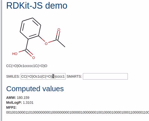Rdkit Introducing New Rdkit Javascript Wrappers