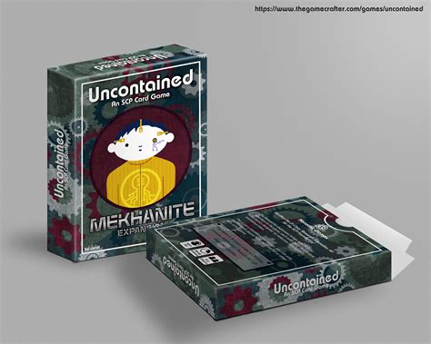 SCP Card Game Expansion On Behance