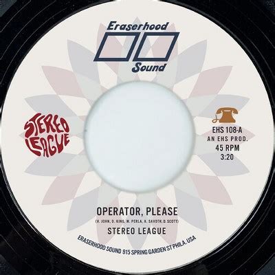 Stereo League Operator Please Seasons Of Trouble Metallic Gold