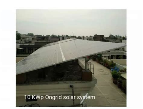 Mounting Structure KWp On Grid Solar System For Commercial At Rs Piece In New Delhi