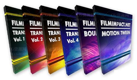 Pr六套特效转场插件合集filmimpact Transition Packs V3615 Win中文汉化版 Cg资源网