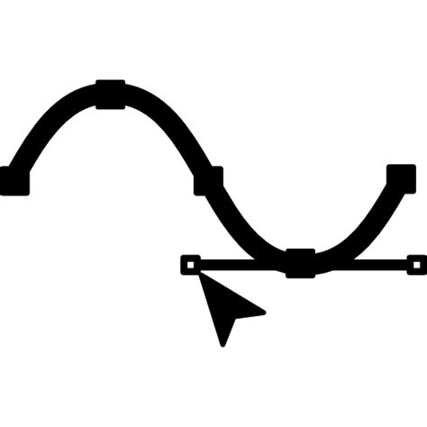 Curve Section Mouse Cursor Lower Selection Interface Icon
