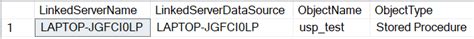 T Sql Query To Find The List Of Objects Referring Linked Servers Sql Server Carpenter
