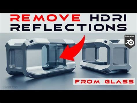 GLASS TUTORIAL Blender HOW TO Remove HDRi Reflections Blender Tutorial D Modeling Tutorial