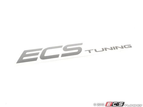 Ecs Ecs1 5x9wssilver Ecs Tuning Window Sticker Priced Each