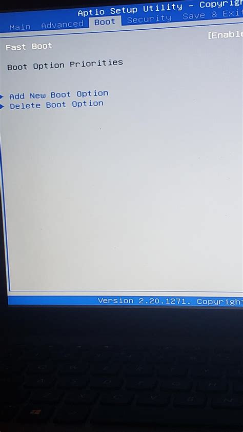 Laptop Wont Go Past The Asus Screen When Its Powered On I Enter Bios Mode And Theres No Boot