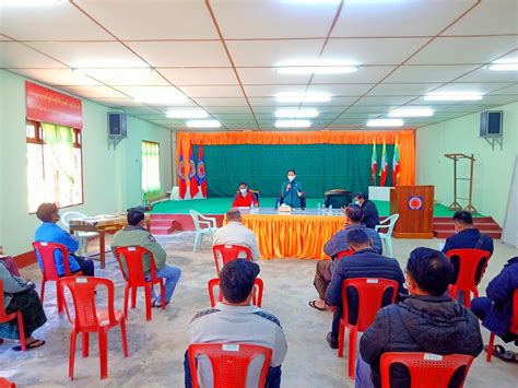 ကလောမြို့နယ်၌ ကိုဗစ် ၁၉ ရောဂါ ကာကွယ်ထိန်းချုပ်ကုသရေး လုပ်ငန်းညှိနှိုင်း အစည်းအဝေးကျင်းပ