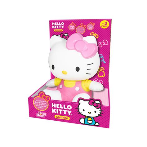 Boneca De Vinil Hello Kitty Soninho Novabrink Ri Happy