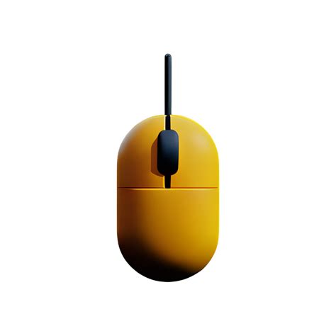 Mouse 3d Rendering Icon Illustration 28588663 Png