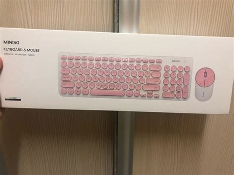 Miniso Wireless Mouse And Keyboard Computers And Tech Parts And Accessories Mouse And Mousepads On