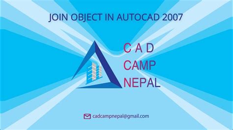 Join Lines In Autocad 2007 Youtube