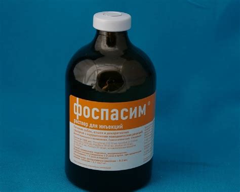 Фоспасим для кошек и собак: инструкция по применению, противопоказания