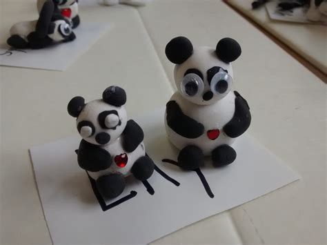 Model Magic Pandas Schavey Road Art